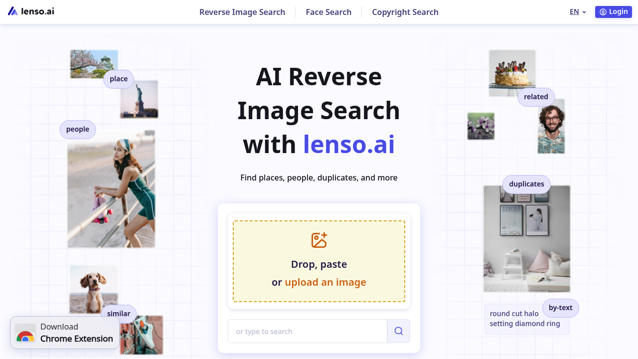 Lenso.ai: AI-Powered Reverse Image Search for Finding Places, People ...