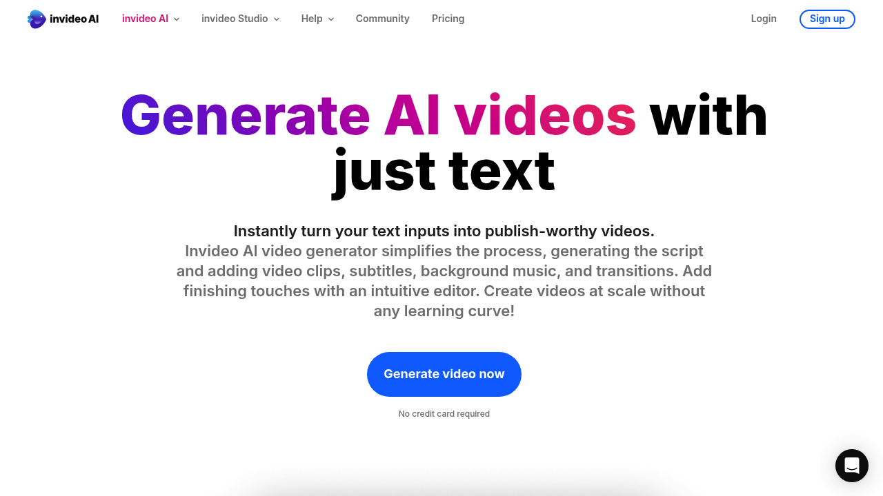 Create Stunning Videos for Free with InVideo AI