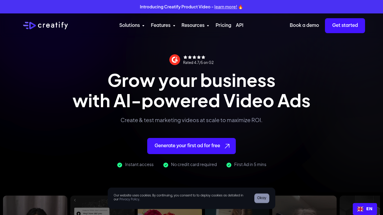Transform Your Advertising with Creatify: Effortless AI Video Ads