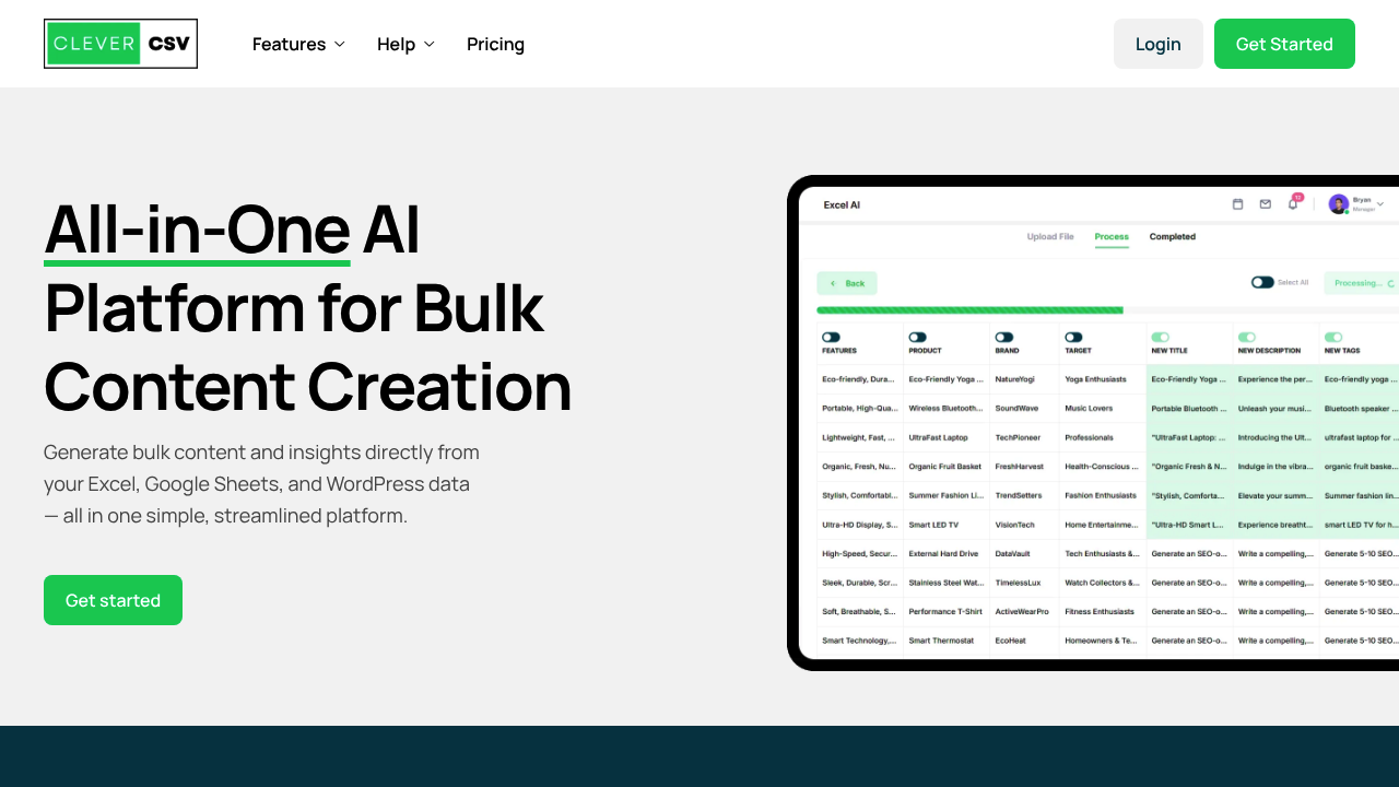 Transform Your Data Management with Clever CSV - AI-Powered Tool