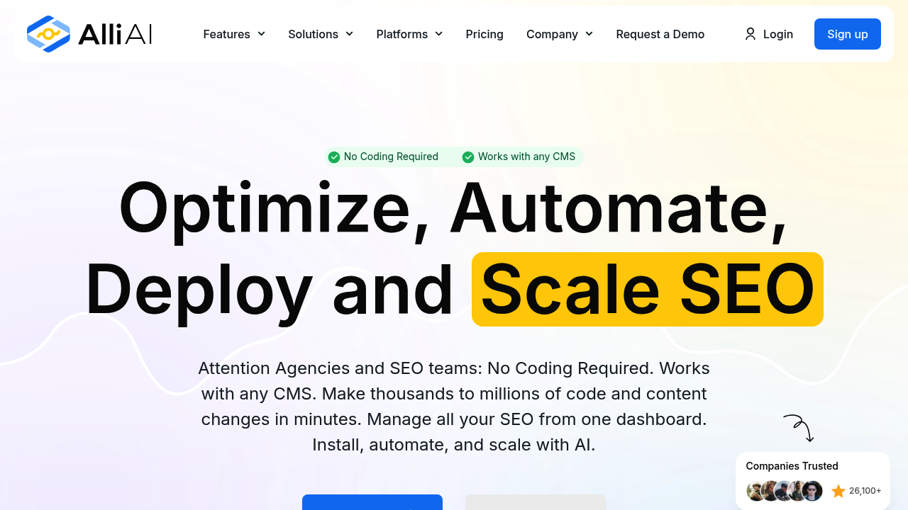 Revolutionize Your SEO with Alli AI: Effortless Optimization & Automation