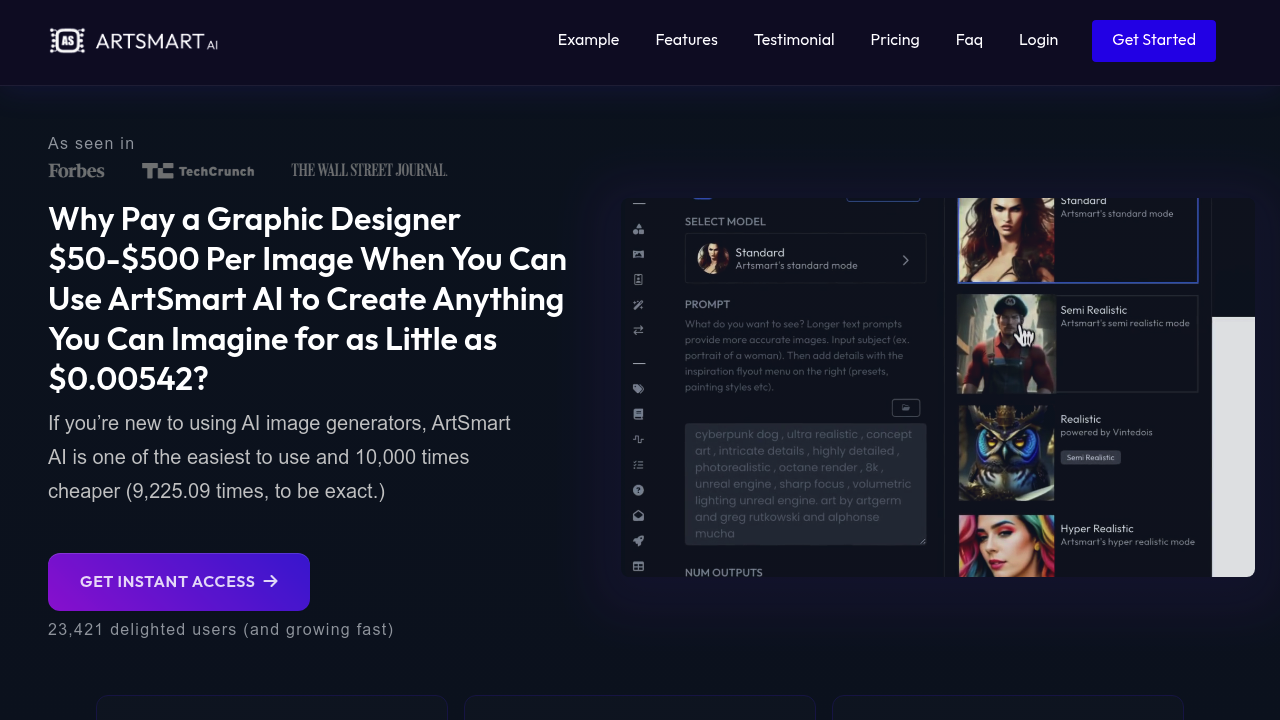 ArtSmart AI: The User-Friendly AI Image Generator